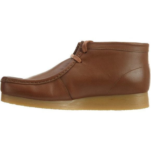 Clarks | Shoes | Clarks Stinson Hi 3633 Mens Brown Leather Mid Top ...